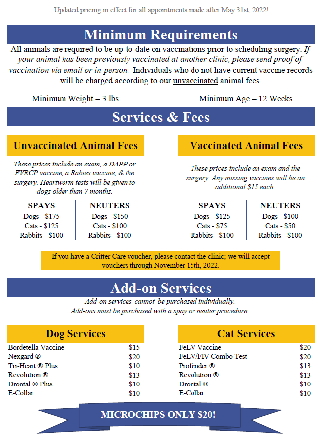 Spay-Neuter | Helping Hands Humane Society