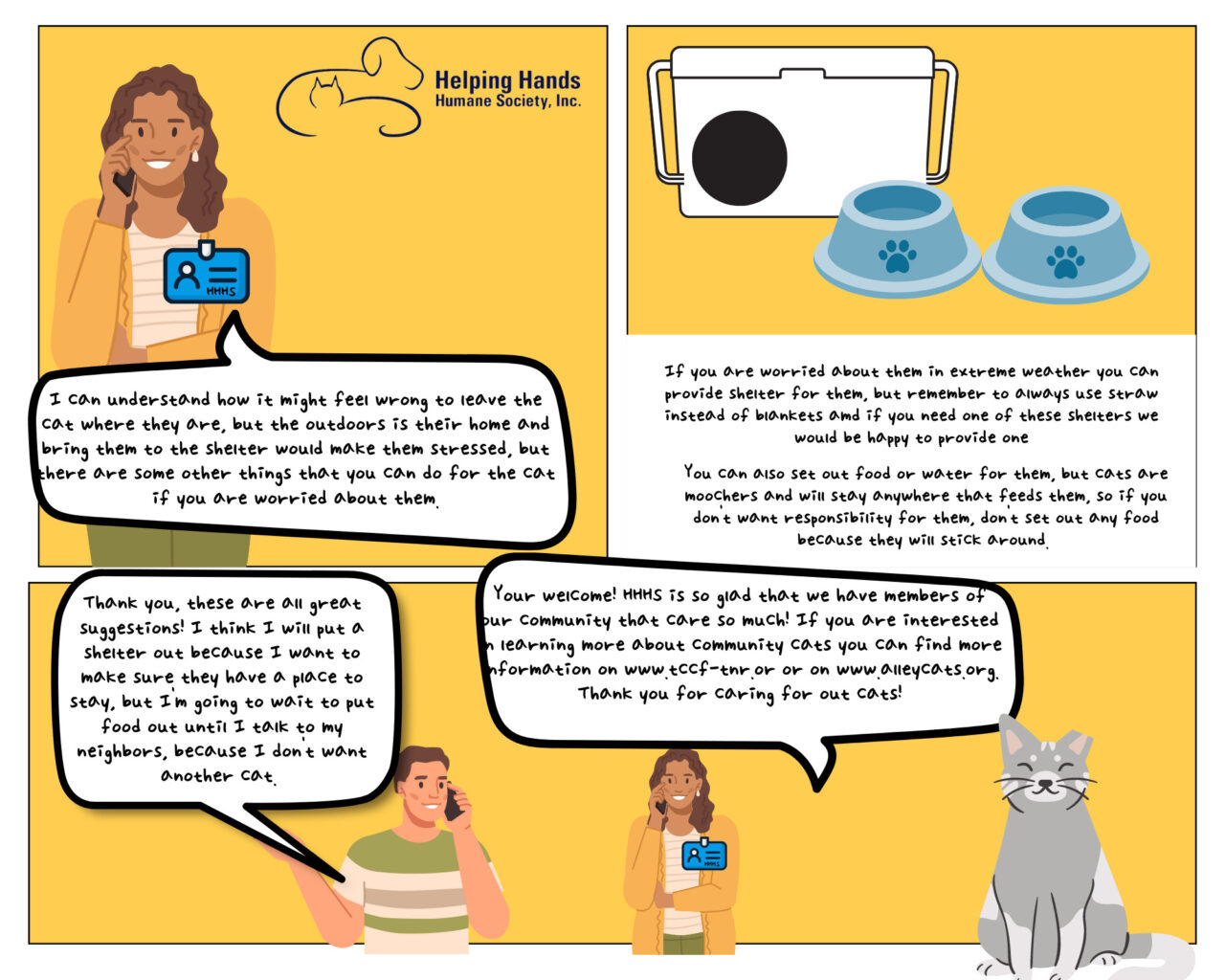 Community Cat Corner | Helping Hands Humane Society